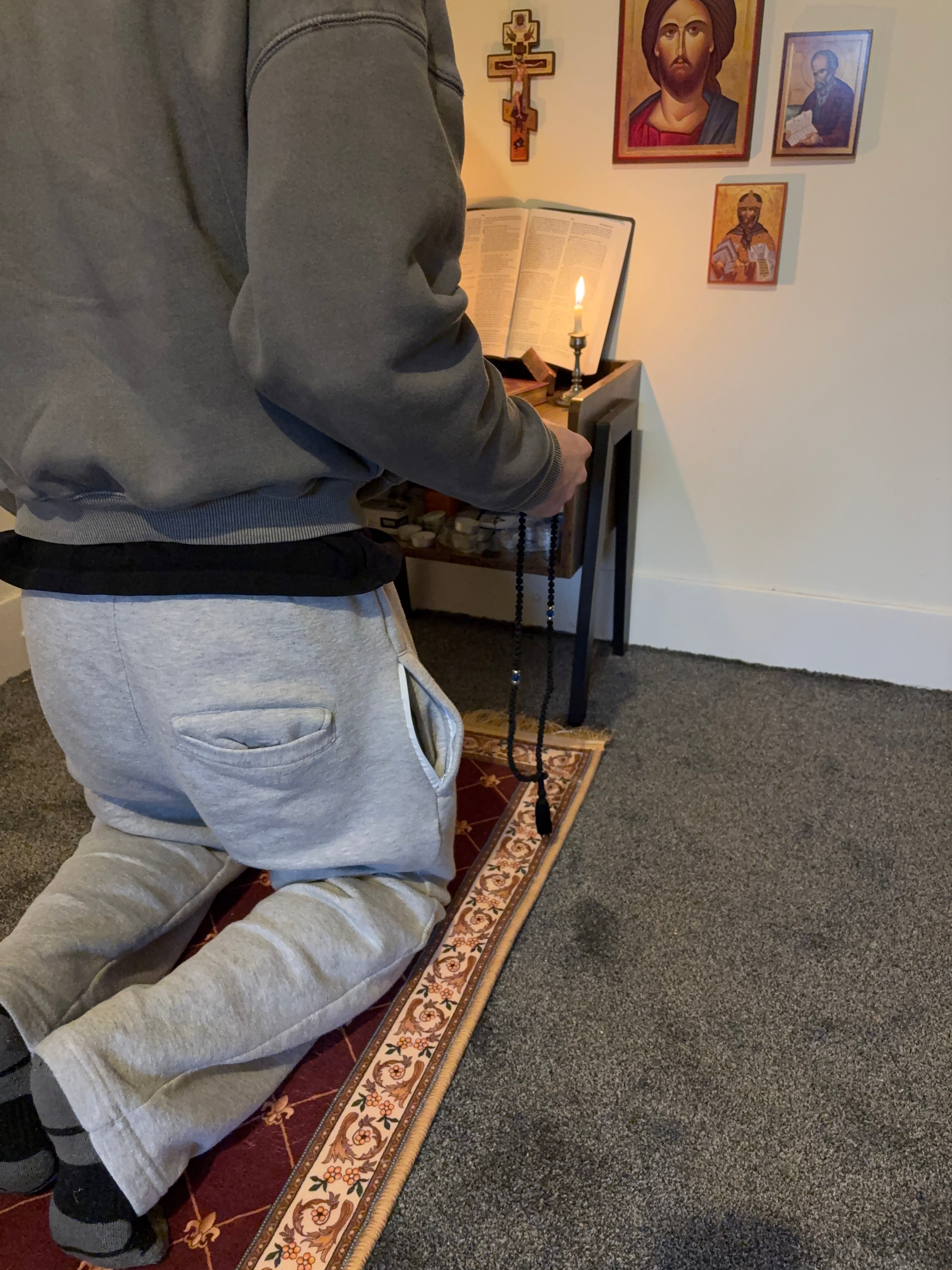 Orthodox Christian Prayer Mat (120x60cm) – OrthoMats